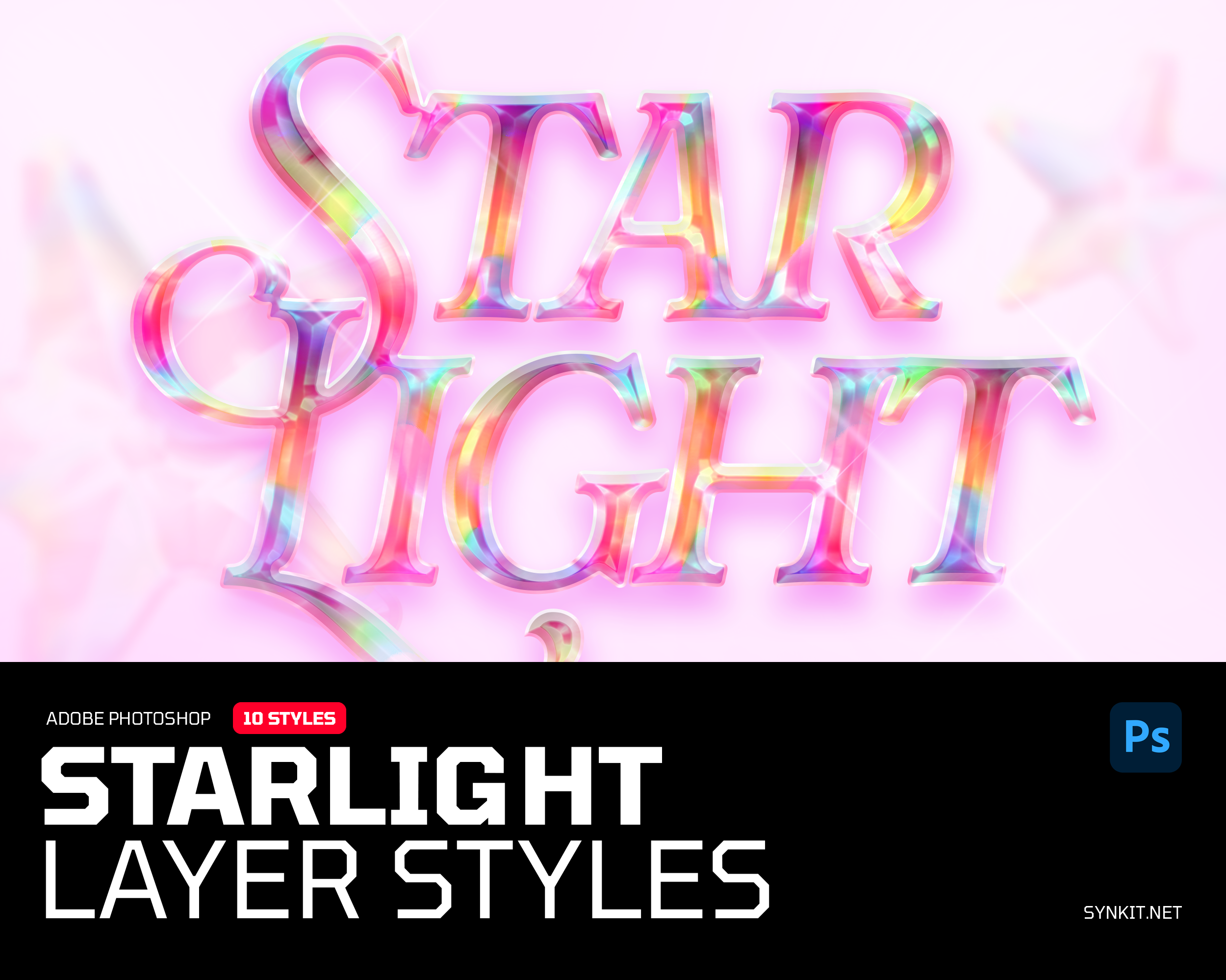 Starlight | 10 Photoshop Layer Styles – Synkit